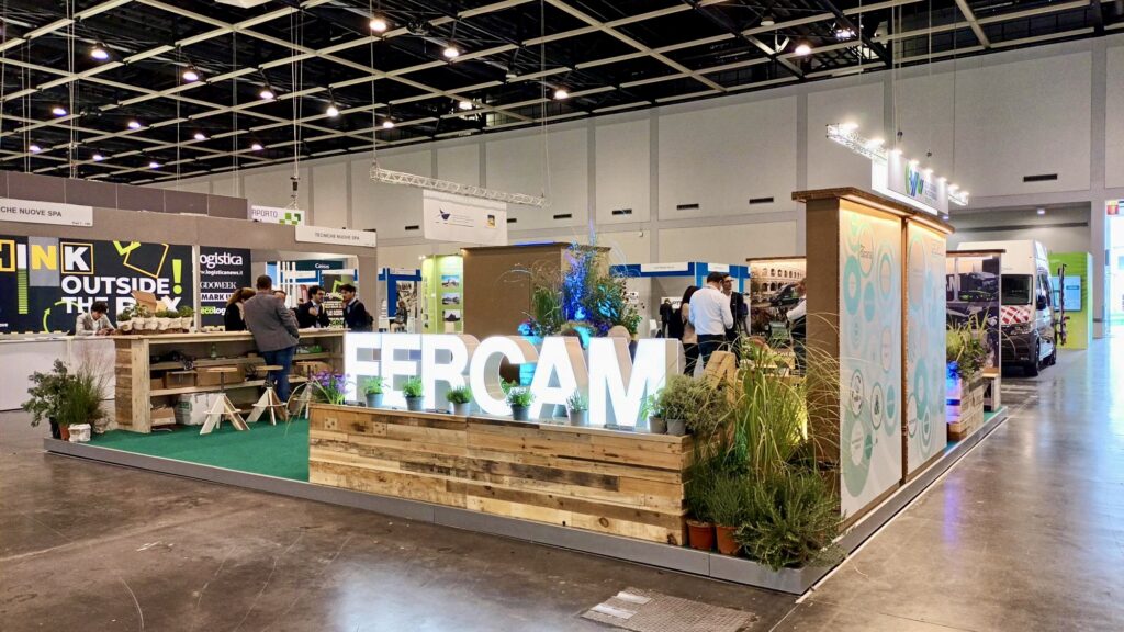 materieunite - Stand fieristico Fercam