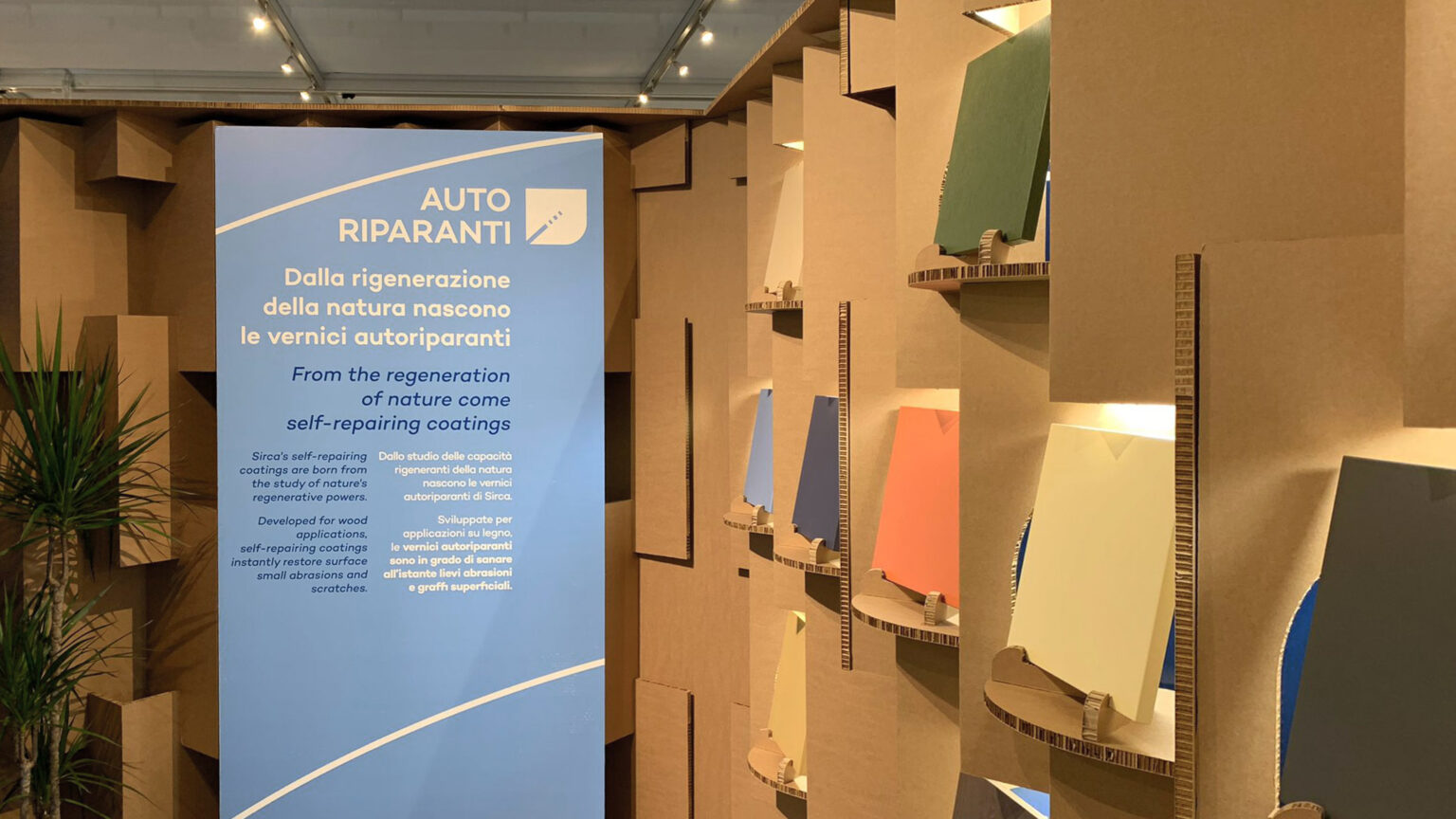 materieunite - Stand fieristico modulare Sirca