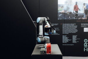 materieunite - Stand modulare per Hiro Robotics